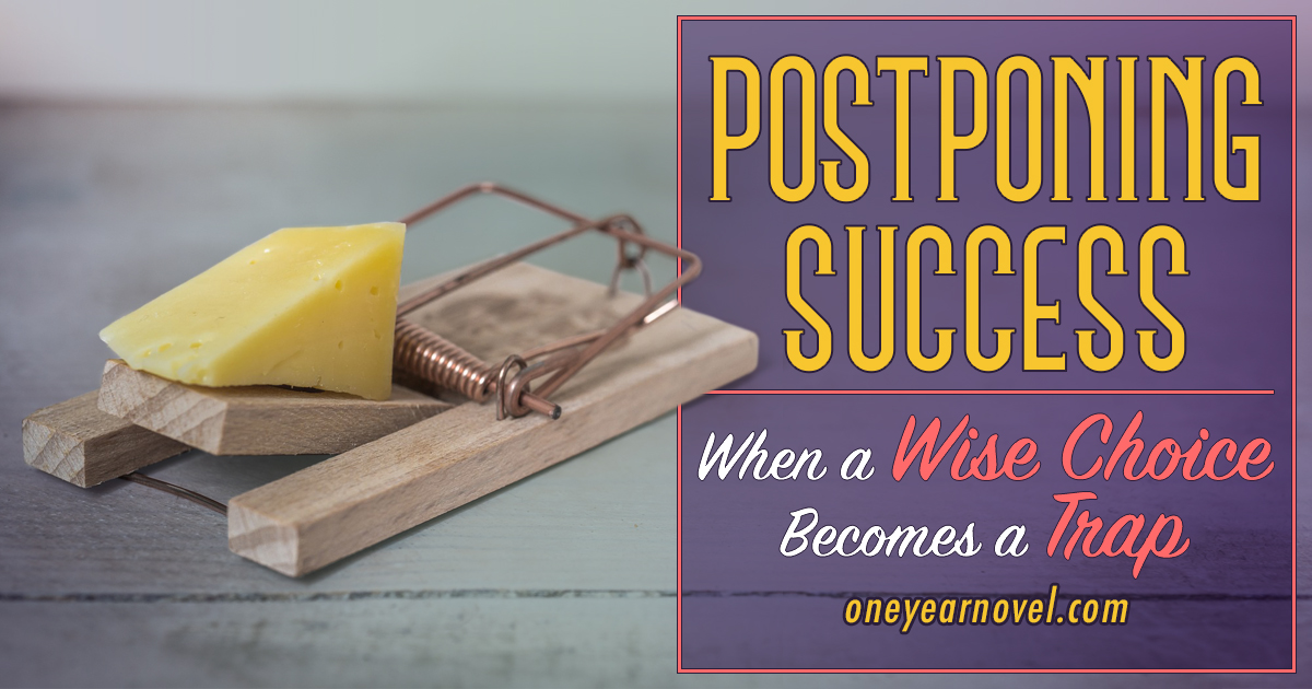 Postponing Success: When a Wise Choice Becomes a Trap